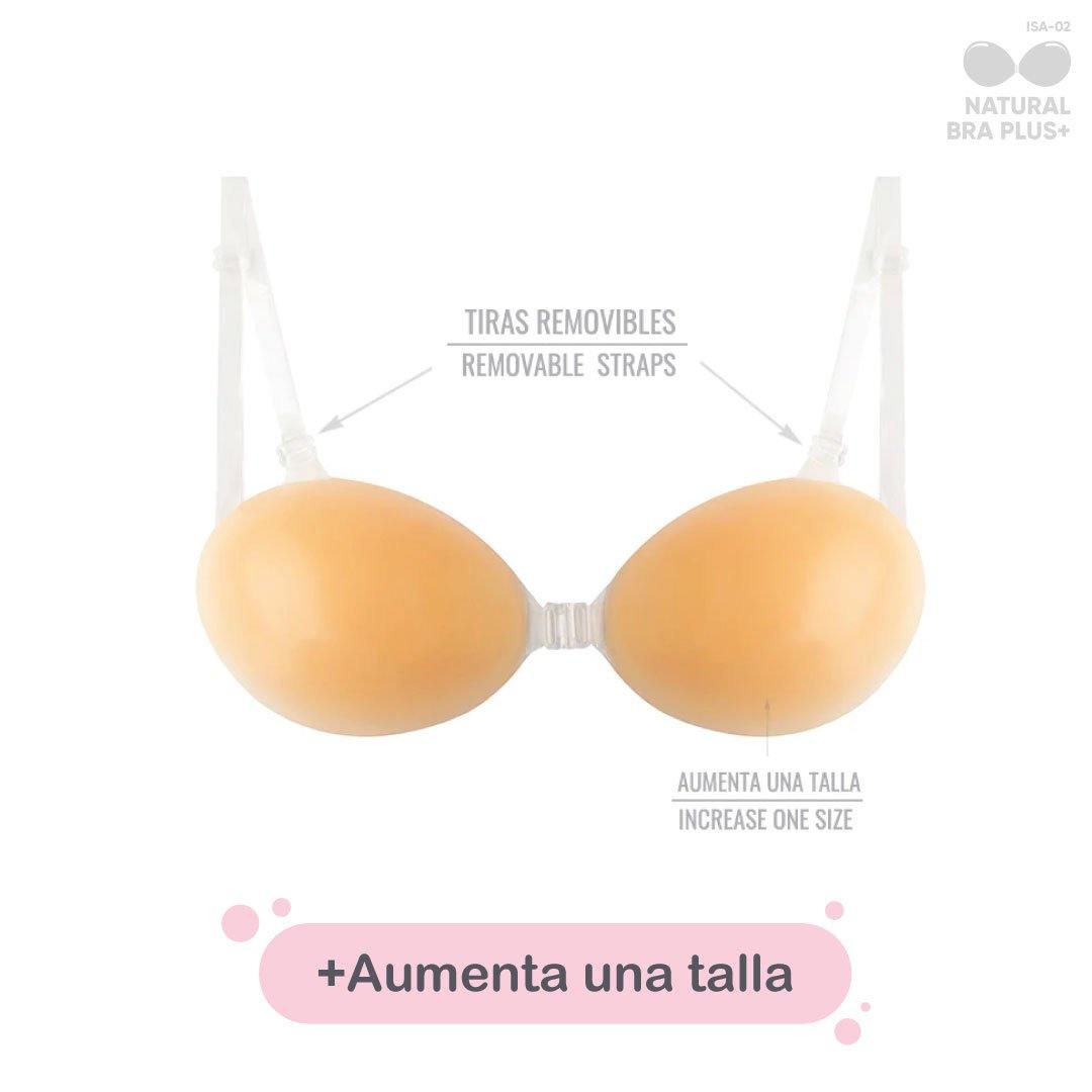 Brasier adhesivo de aumento en silicona/ Natural bra plus– Bella Confidence